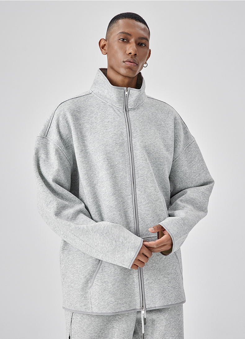 American heavy velvet zipper kainella couple silver fox velvet jacket ...